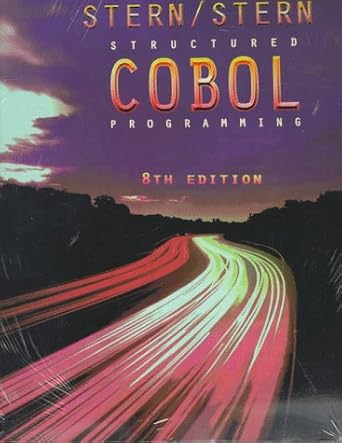 Structured COBOL Programming: With Syntax Guide and Student Program and ...