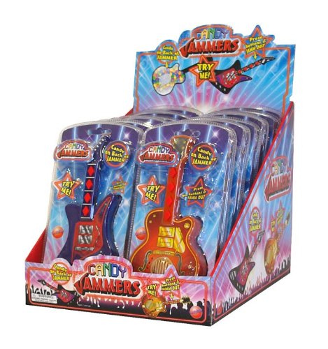 Amazon.com : CandyRific Candy Jammers Guitars, 0.78-Ounce Guitars (Pack ...