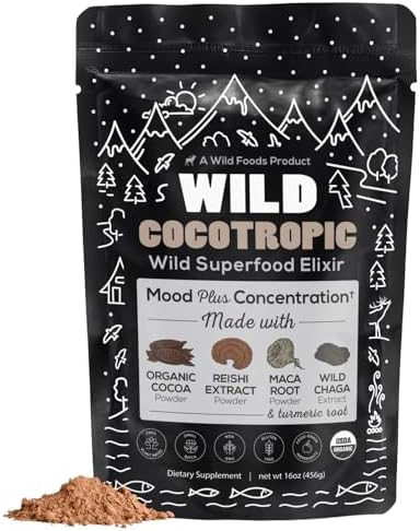 Amazon.com : Mushroom Hot Cocoa, Melatonin Sleep Aid | Keto Cocoa ...