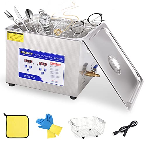 Snapklik.com : PNKKODW Professional Ultrasonic Cleaner 15L Lab Sonic ...