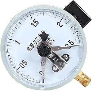 Amazon.co.jp: 電気接触圧力計 YX-150 接触 1.6mpa 空気圧力計 真空計 負圧 ラジアル 10VA(0-0.6Mpa) : Automotive