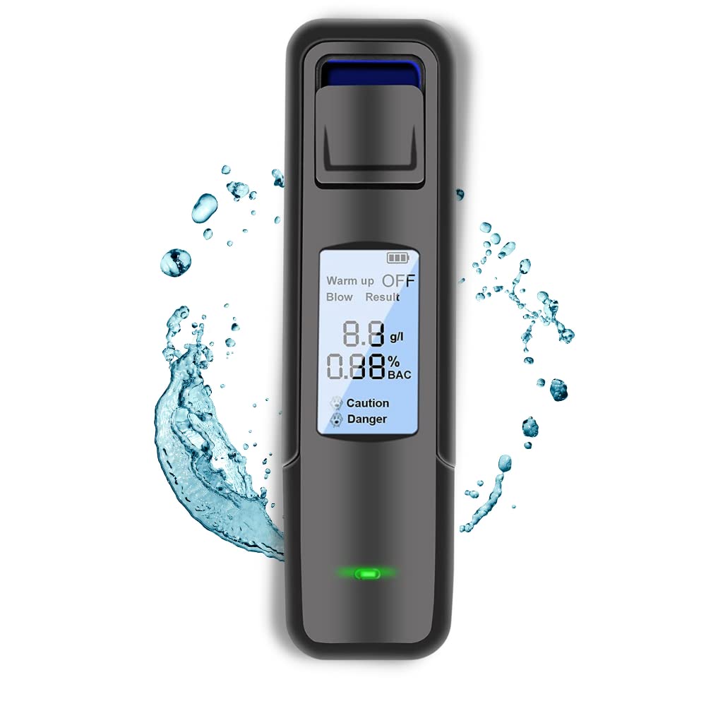 Alcohol Checker Compact Breathalyzer - Professional Grade Accuracy ...