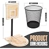 Amazon.com: Houseables Basketball Trash Can, Basketball Hoop Trash Can ...
