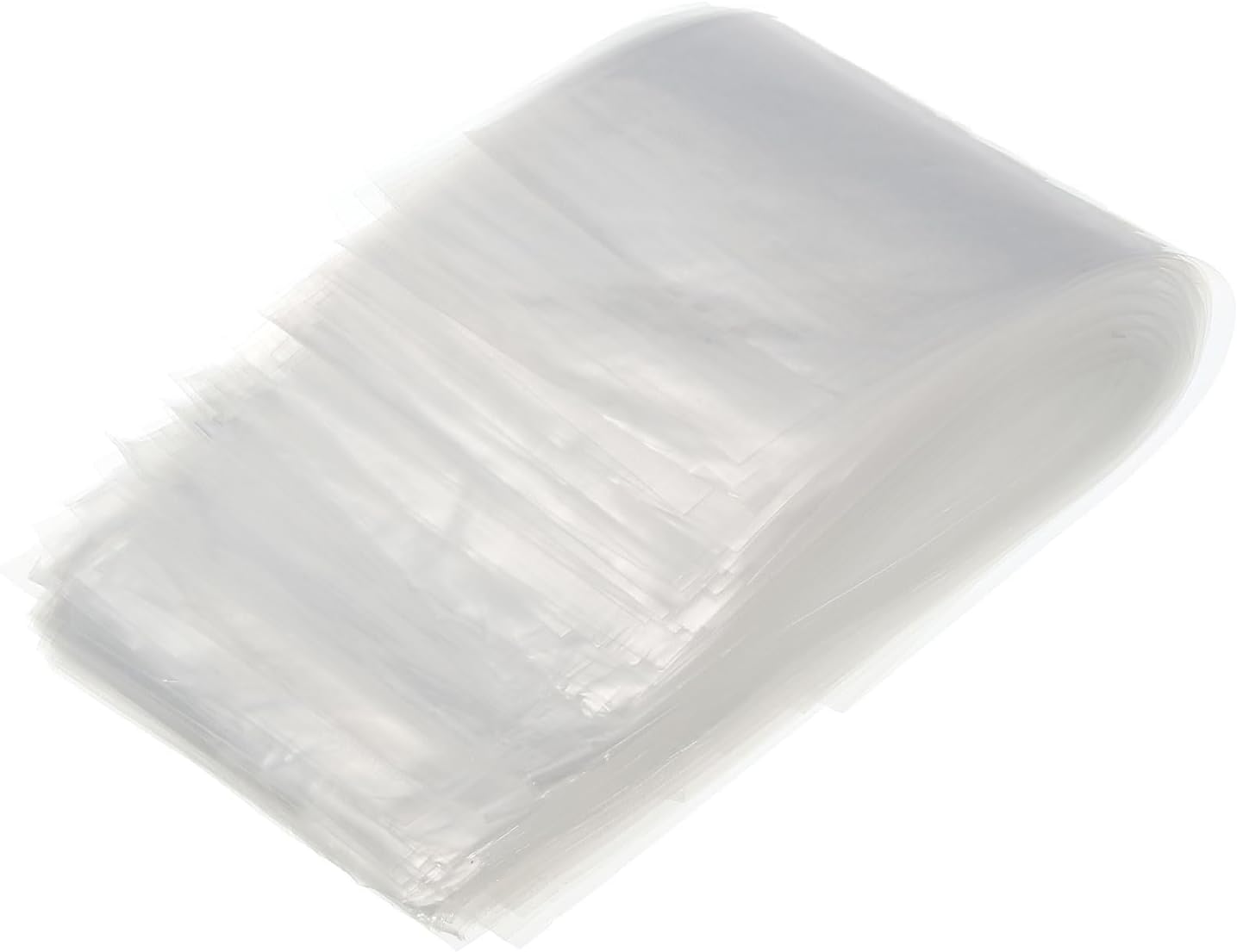 Amazon.com: PATIKIL Clear Flat Open Poly Bags PE Plastic 3 Mil 3.5x10 ...