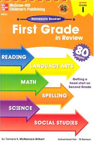 First Grade in Review Homework Booklet (Homework Booklets): Silbey ...