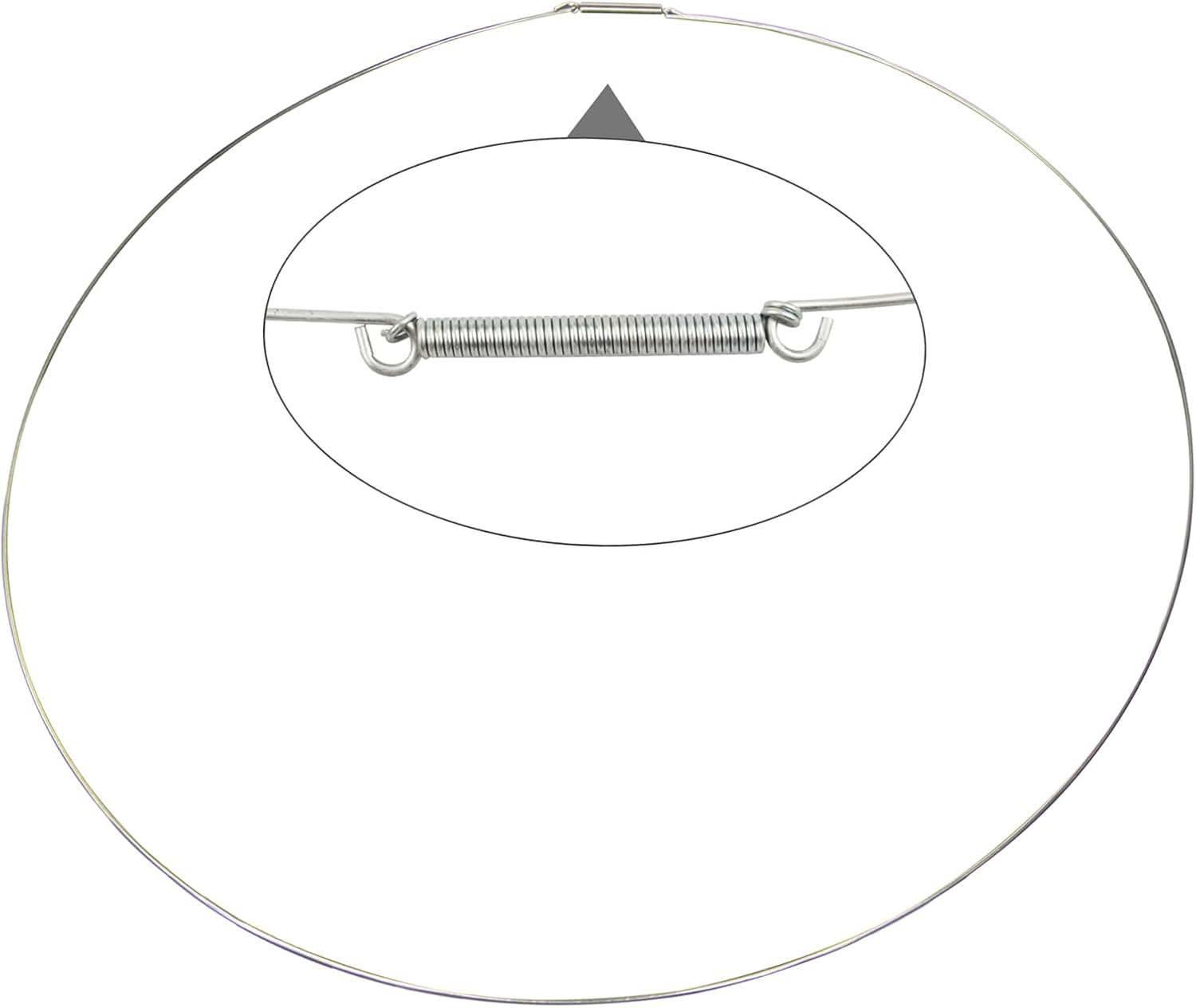 Amazon.com: 4861ER2001D Washer Front Panel Door Boot Spring Clamp ...