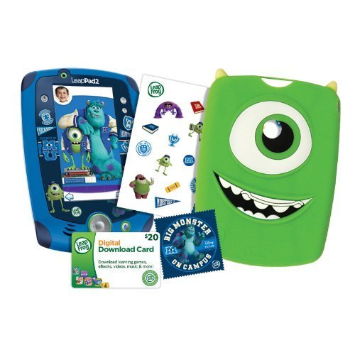 LeapFrog LeapPad2 Disney/Pixar Monsters University Varsity Edition ...