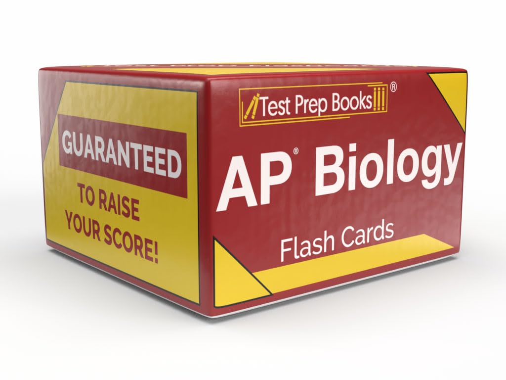 Snapklik.com : AP Biology Prep Study Cards 2025-2026: AP Bio Review