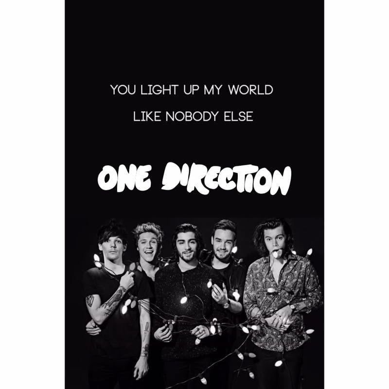 POSTER WALLAH One Direction Poster for Home Office and Student Room ...