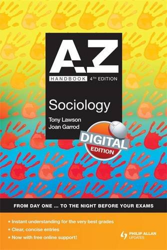 Amazon.com: A-Z Sociology Handbook: 9780340991022: Lawson, Tony, Garrod ...
