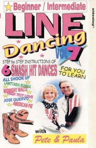 Line Dancing For Beginners: Volume 7 [VHS] : Amazon.co.uk: DVD & Blu-ray