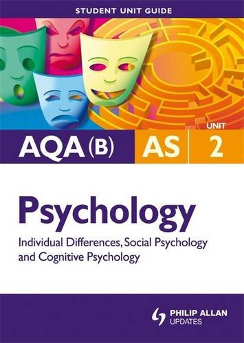 Buy AQA(B) AS Psychology Student Unit Guide: Unit 2 Social Psychology ...