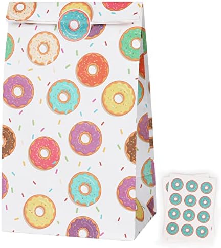 Amazon.com: PerKoop 100 Pieces 5 x 11 Inches Donut Candy cellophane ...