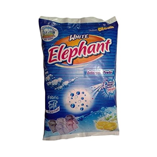 White Elephant Detergent Powder Lemone & Rose,500gm (Pack Of 2 ...