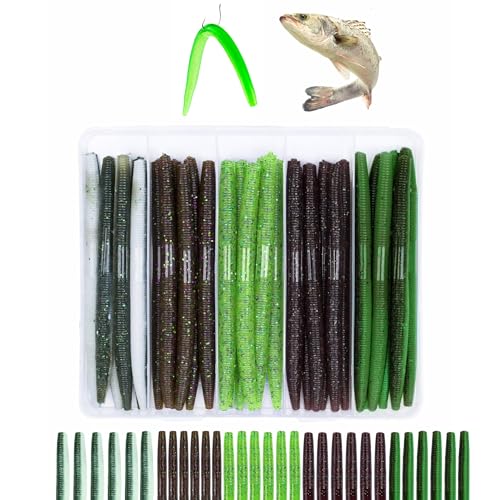 Best Plastic Worms for Bass - MiaFishing