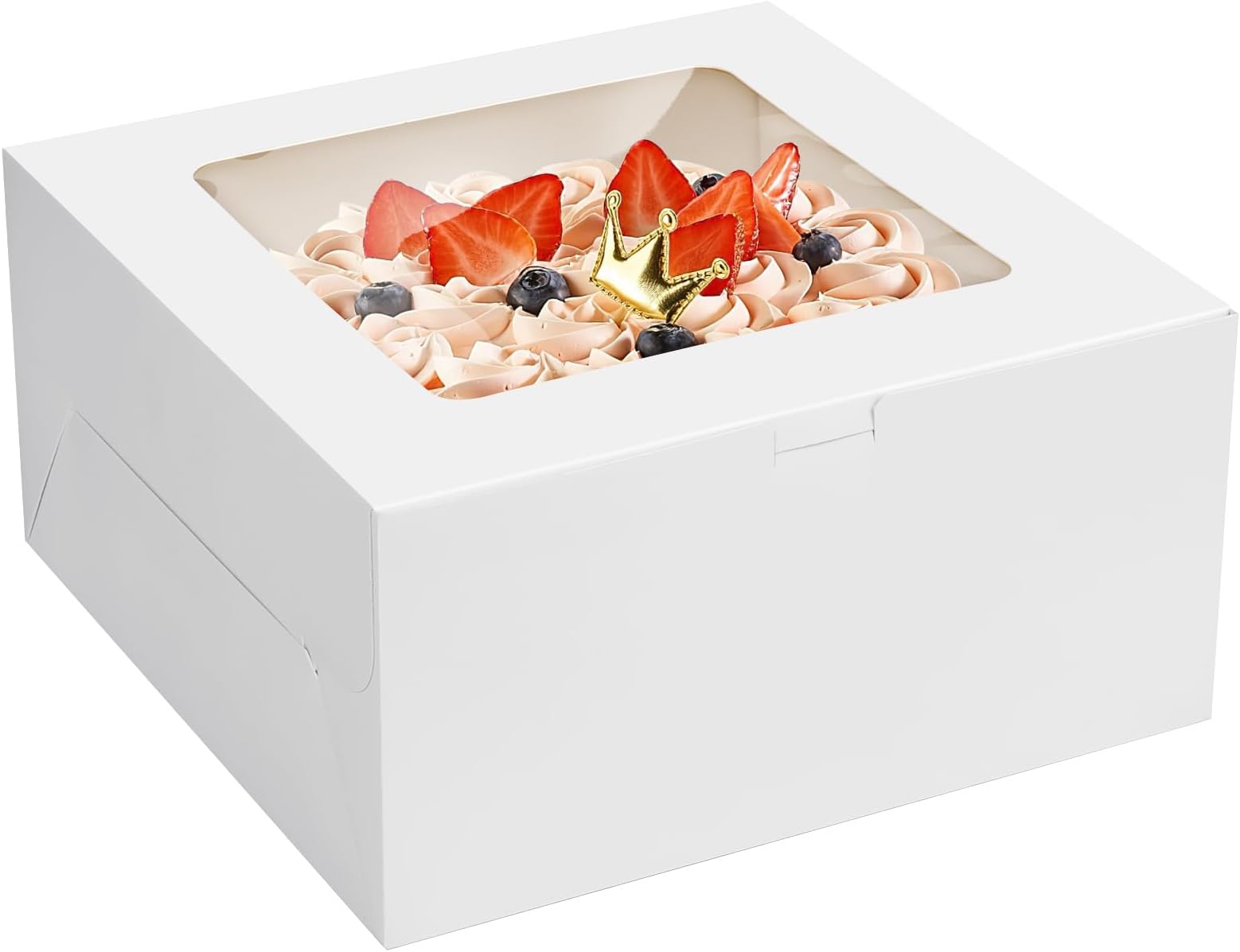 Amazon.com: Wilton 12-Inch Cake Box with Window for 10-Inch Cake, 2 ...