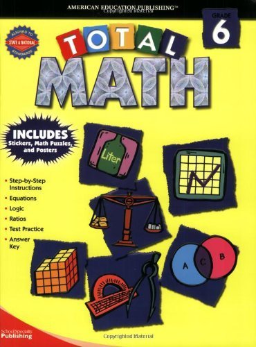 Amazon.com: Total Math, Grade 6: 9780769635163: American Education Publishing: Books