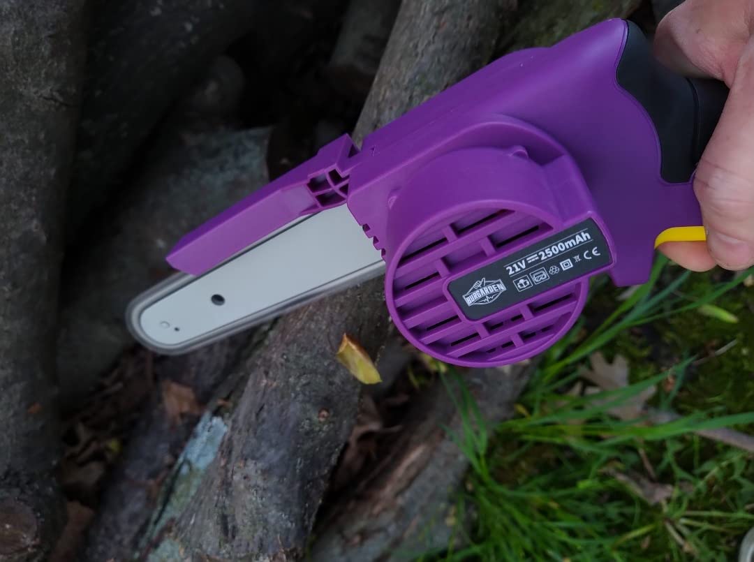 $17/mo - Finance Brushless Mini Chainsaw, 6-Inch Coldless Chainsaw ...