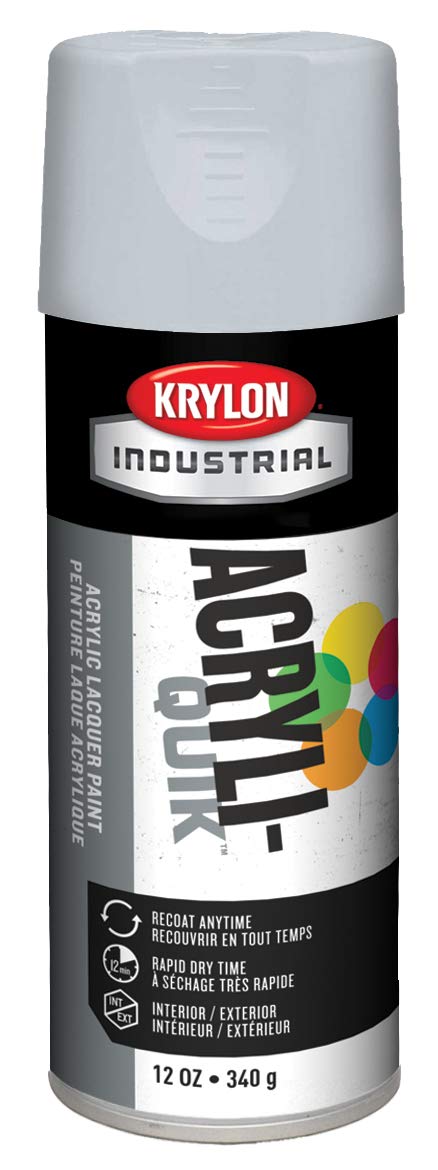 Krylon Acryli-Quik Acrylic Lacquer Pewter Gray: Amazon.com: Industrial ...