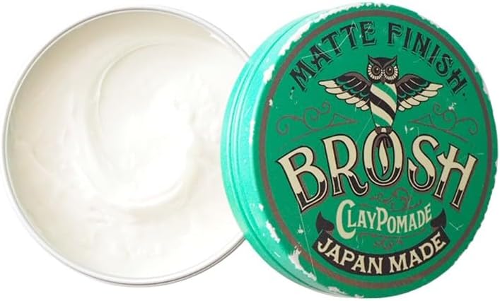 Amazon.com: BROSH Far East Hard Pomade - Water Based Hair Styler with ...