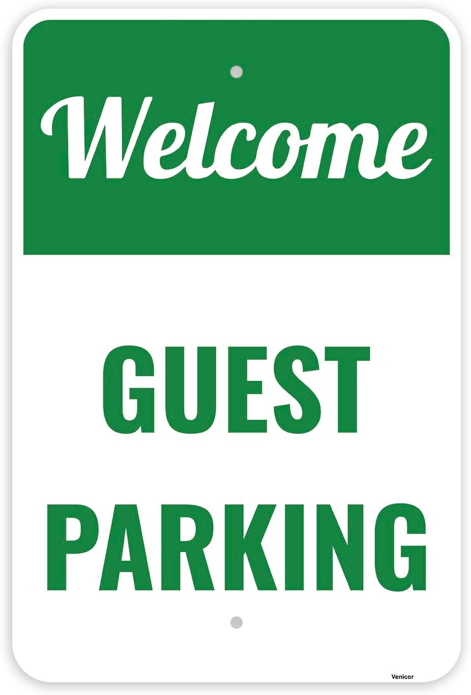 Amazon.com : Visitor Parking Only Sign, 2 Pack Guest Parking Only ...