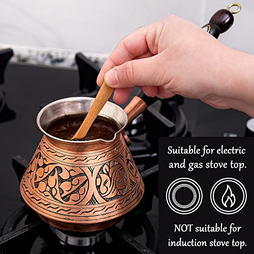 Snapklik.com : Volarium Turkish Coffee Pot, Greek Arabic Coffee Maker ...