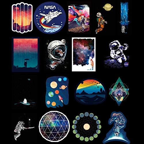 Buy Vinyl SpaceX Stickers Universe NASA Stickers Pack 100 Pcs Space ...