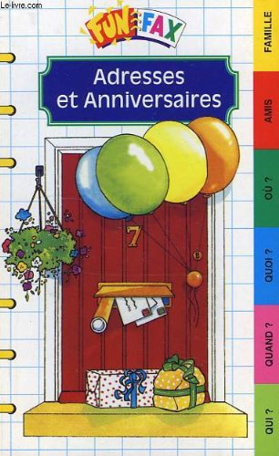 Amazon.in: Buy Fun fax, adresses et anniversaires Book Online at Low ...