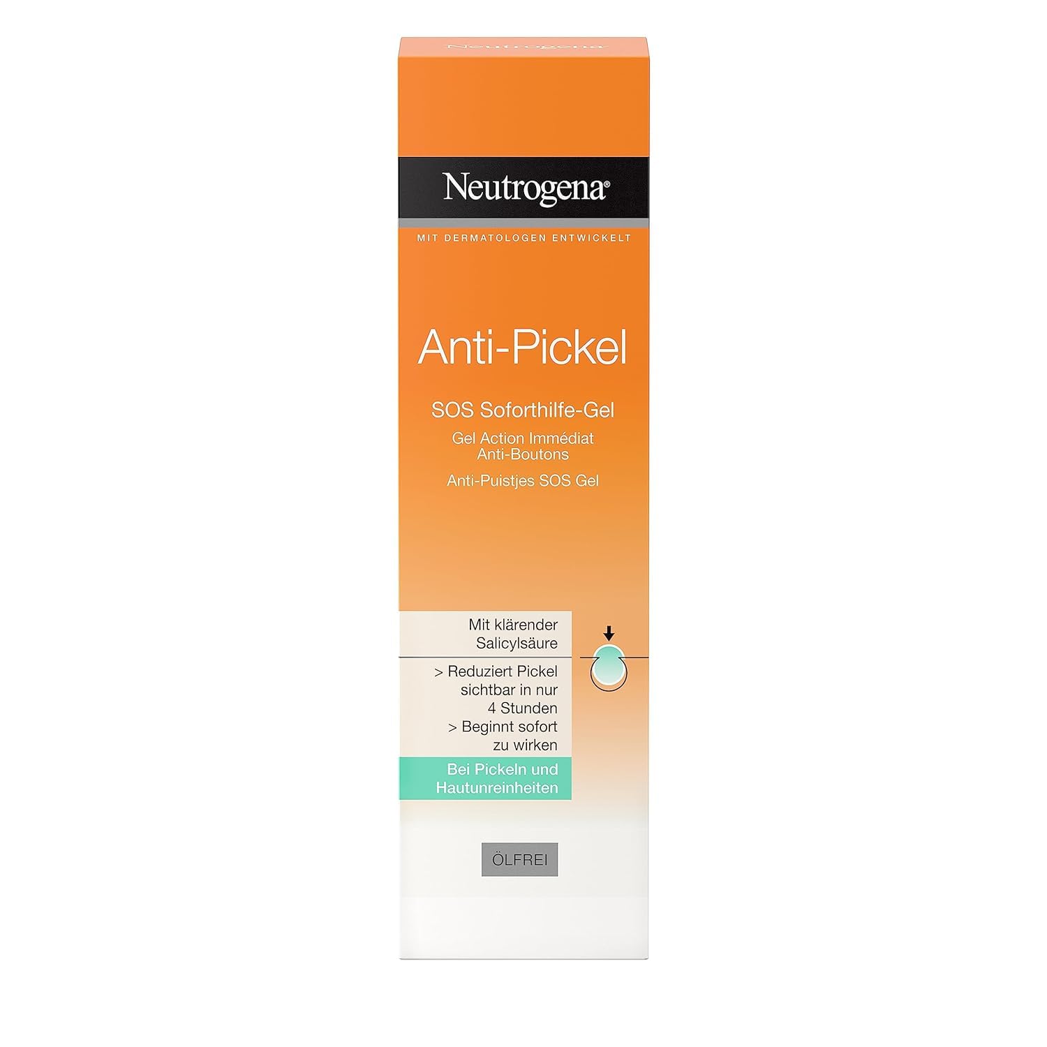 Neutrogena Anti-Pickel SOS Soforthilfe-Gel, Bei Pickeln und ...
