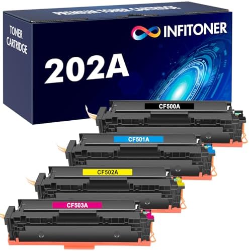 Amazon.com: 202A Toner Cartridge Replacement Compatible for 202X 202A ...