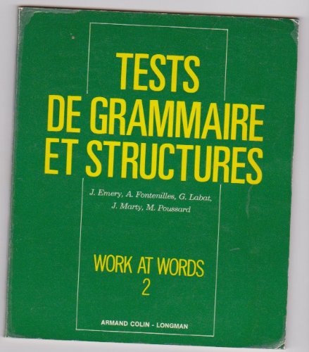 Tests de grammaire et structures: unknown author: 9782866440459: Amazon ...