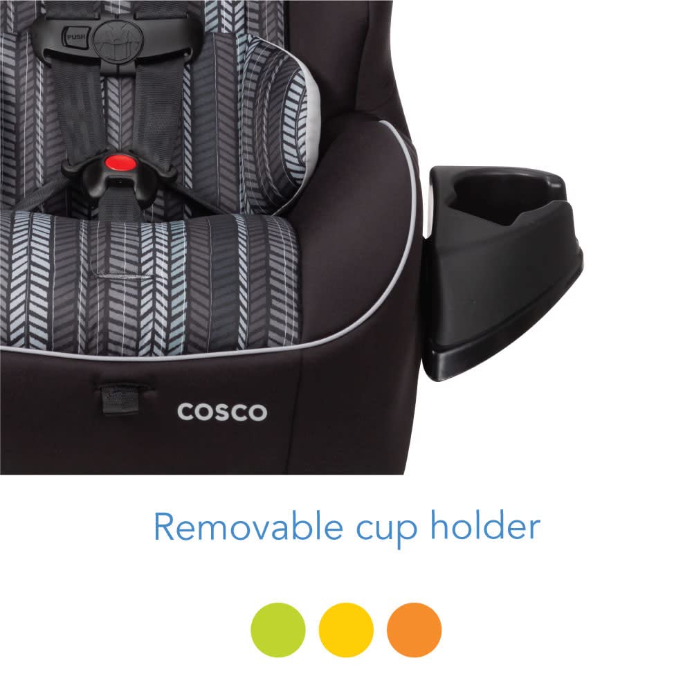 Cosco Empire All-in-One Convertible Car Seat, Extended Use All-in-One ...