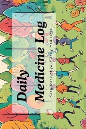 Daily Medicine Log: Your Everyday Medication & Supplement Tracker ...
