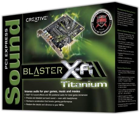 Amazon.com: Creative Sound Blaster Recon3D THX PCIE Sound Card SB1350 ...