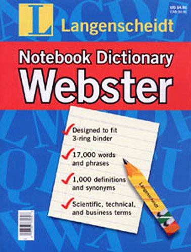 Amazon.com: Webster English Notebook Dictionary: 2 Pack Refill ...