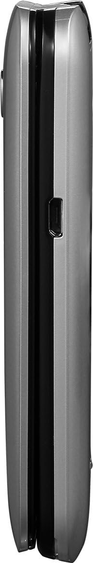 Alcatel 2051X Flip Clamshell UK SIM-Free Mobile Phone – Silver – BigaMart