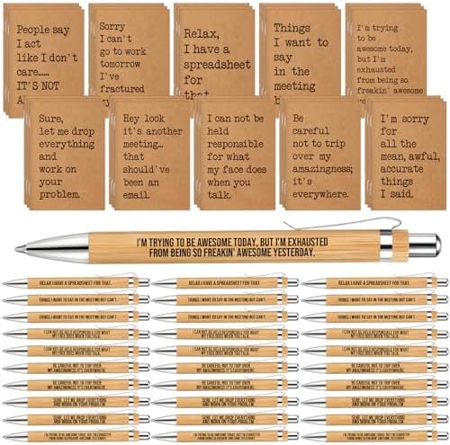 Amazon.com : Spakon 30 Sets Funny Gifts Set 30 Funny Kraft Paper ...