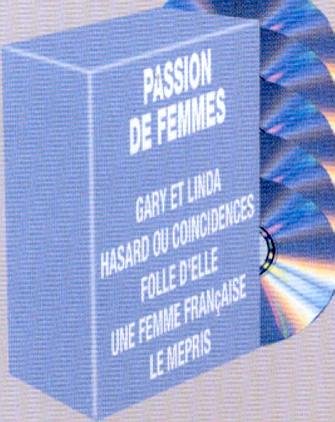 Coffret passion de femmes;gary et linda;hasard ou coicidences;folle d ...