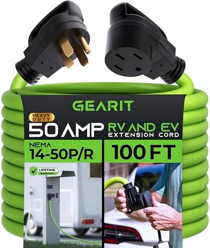 Amazon.com: GearIT 50 Amp Y Splitter Adapter Cord for RV and EV, 4 ...