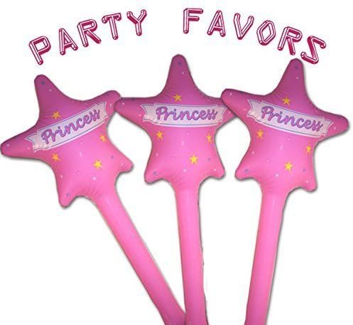 Amazon.com: Princess Inflatable Wands 15" (Pack of 24)