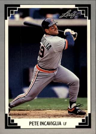 Amazon.com: 1991 Leaf Baseball Card #366 Pete Incaviglia : Collectibles ...