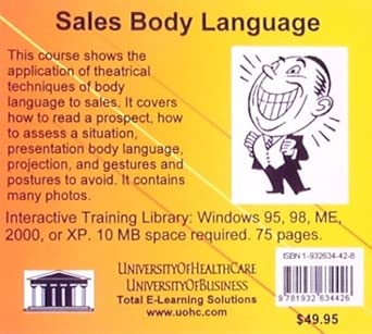 Sales Body Language: Sales Skills Development Using Techniques from ...