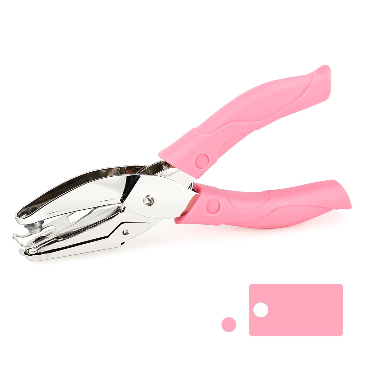 Amazon.com : Handheld Hole Paper Punch Puncher for Craft Paper Tags ...