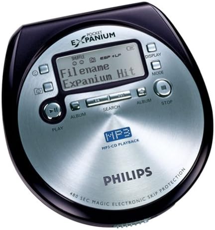 Amazon.com: Philips EXP431 Pocket MP3-CD Player with Song Title Display ...