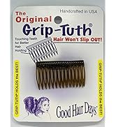 Amazon.com : Good Hair Days Grip-Tuth Combs - 1 1/2" Side Combs, For ...