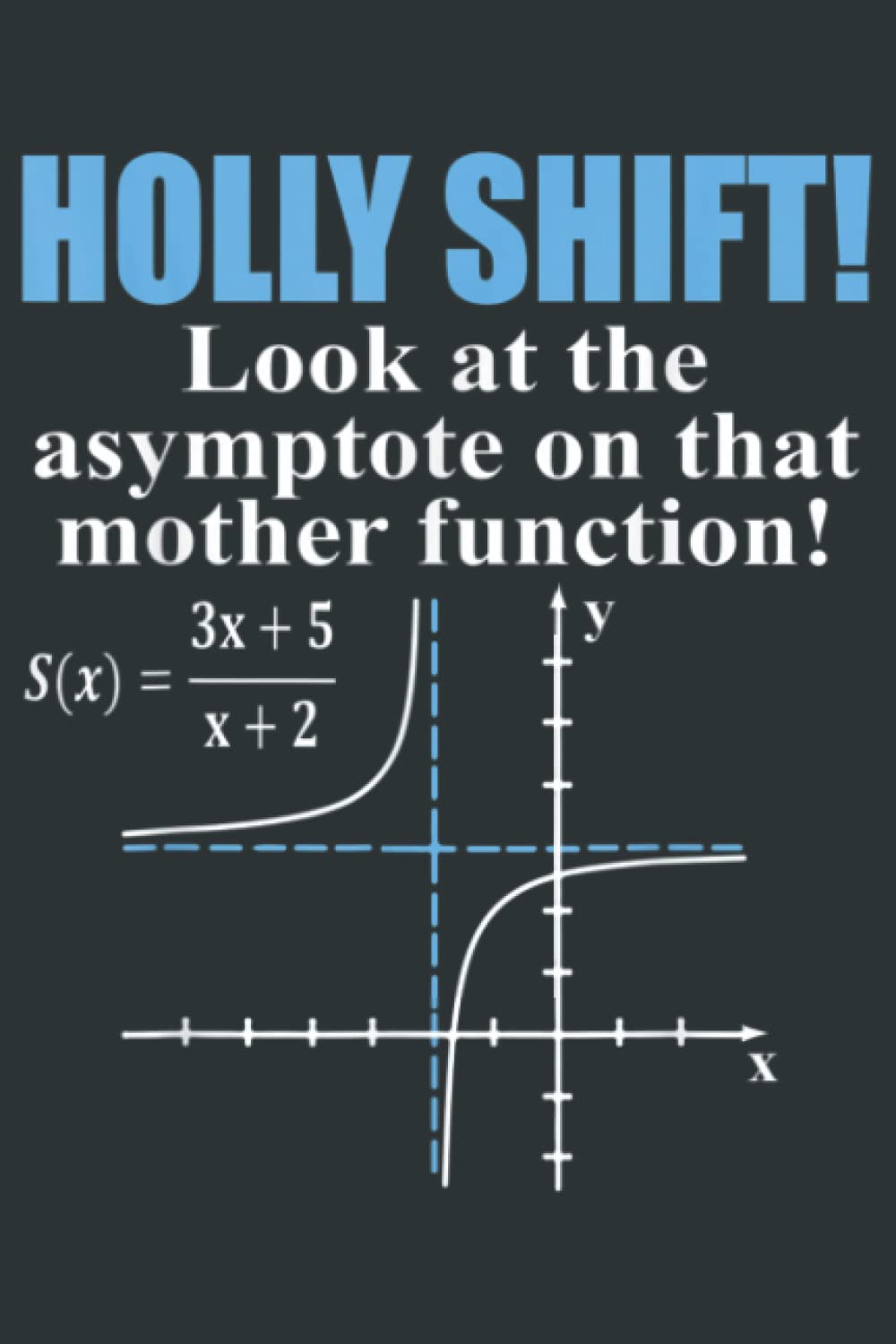 Holy Shift Look Asymptote That Mother Function Math: Lined Journal Mint ...