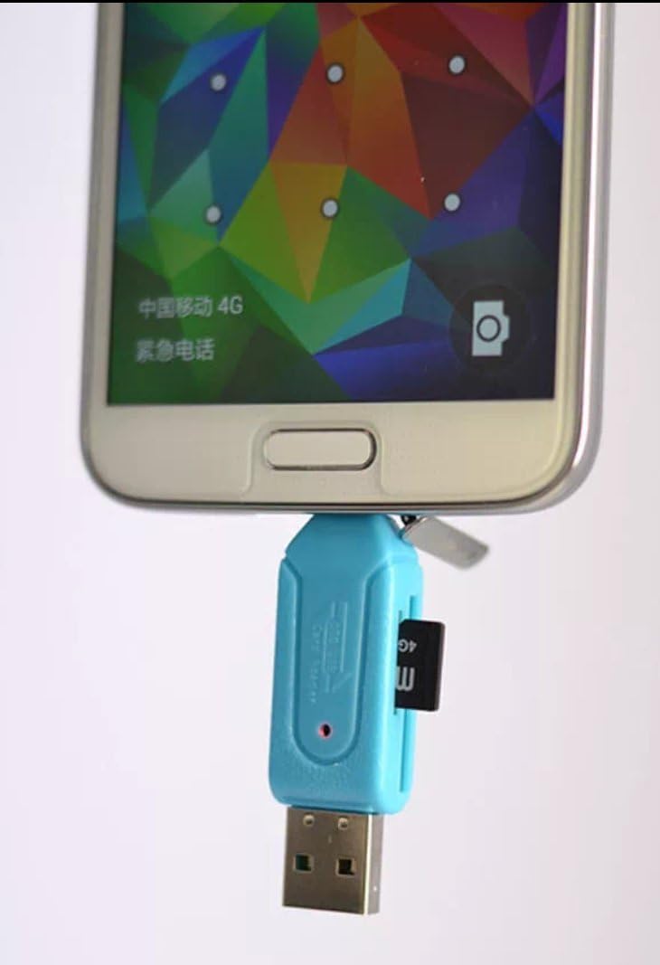 Amazon.com: SD card reader writer USB micro USB 2.0 high speed phone ...