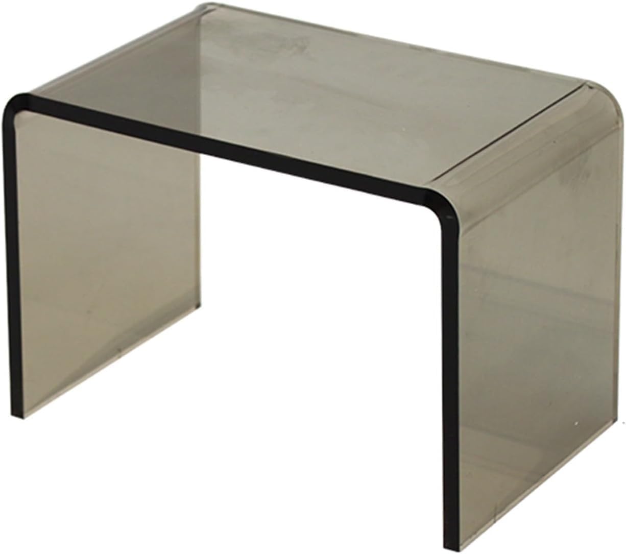 Amazon.com: HOBIBA 1 Step Acrylic Ladder Stool U-Shaped Shape One-Piece ...