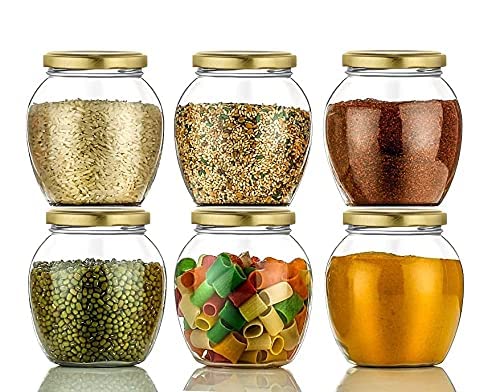 Buy dc enterprise Matka Style Glass Jars and Container for Storge ...