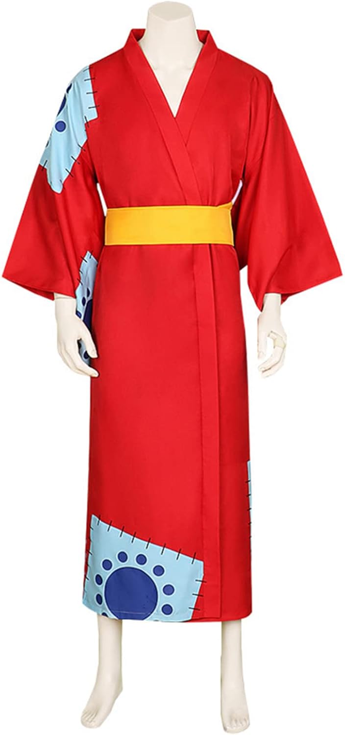 Amazon.com: COSHARO Luffy Cosplay Costume Men Monkey D Luffy Outfit ...